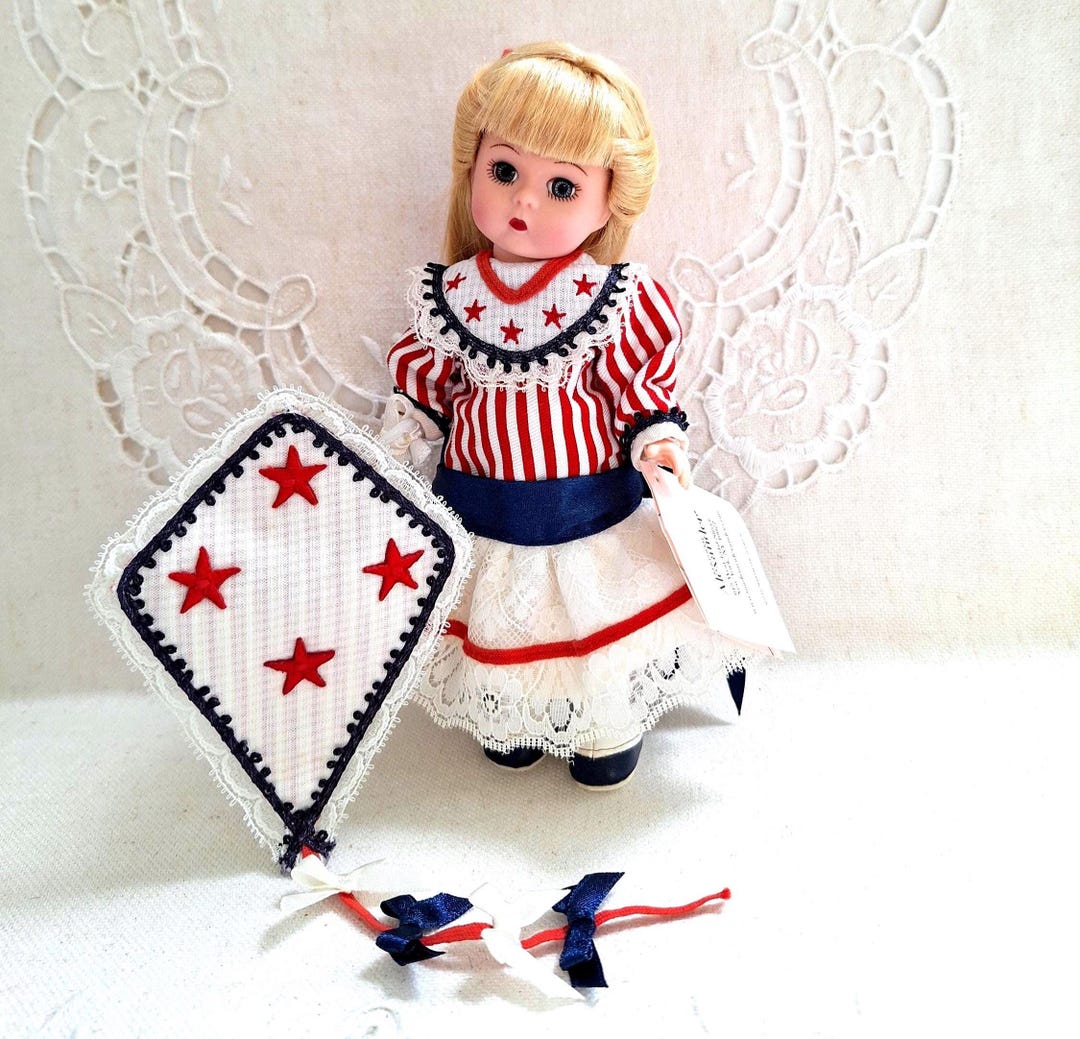 Let's Go Fly a Kite, Madame Alexander 8" Doll, Patriotic, Victorian ...