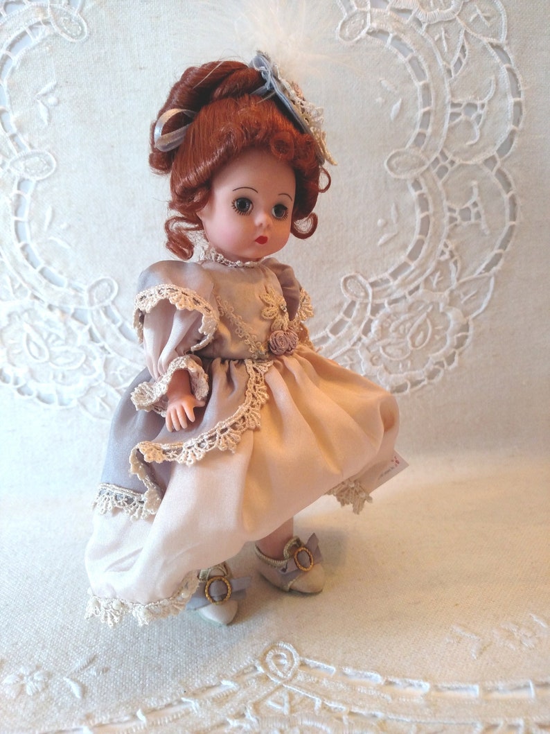 Sophisticated Silk Victorian Htf Madame Alexander Vintage Etsy