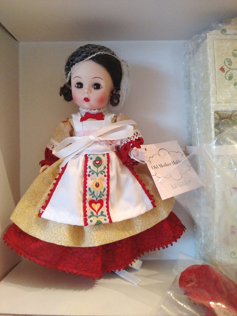 Old Mother Hubbard Nrfb Htf Madame Alexander 8 Doll Etsy