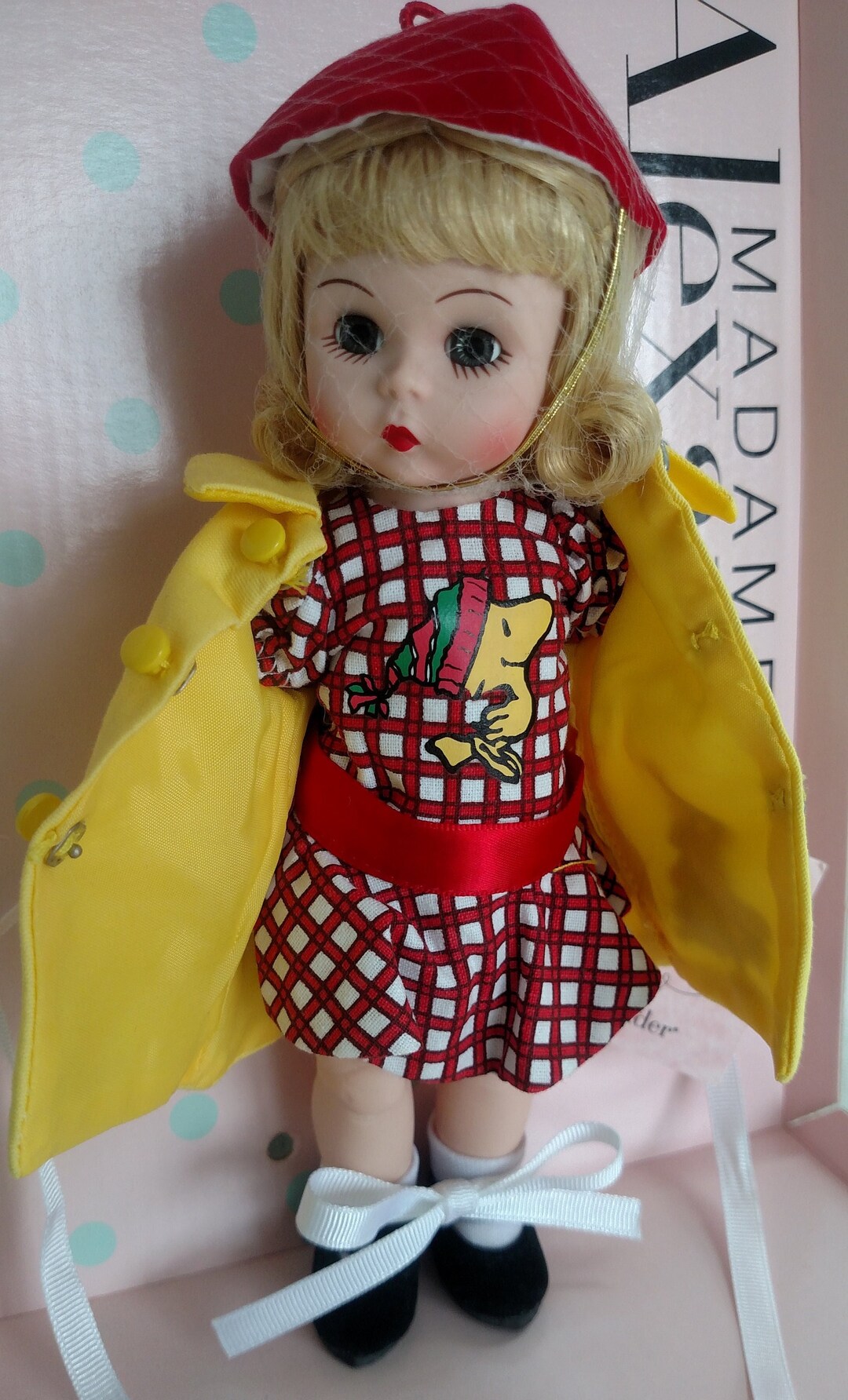 Peanuts Christmas Wendy Bk Htf Madame Alexander 8 Doll Charlie