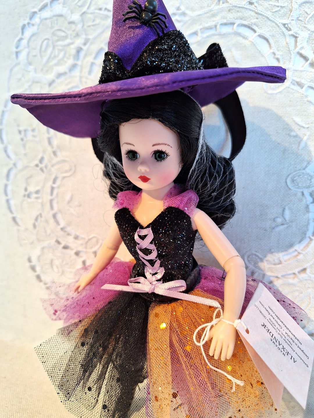 Magic Moonlight, Rarely Available, Madame Alexander, Articulated, 10" Doll, Sparkle Witch, Shoes ...