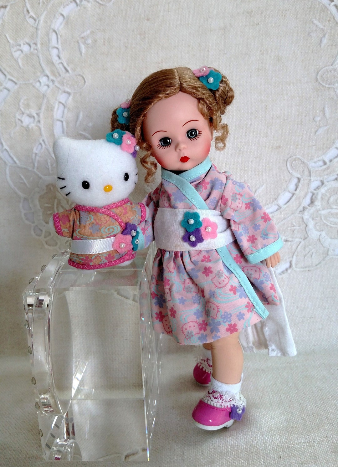 My New Friend Hello Kitty, Bent Knee, HTF, Madame Alexander, 8" Doll ...