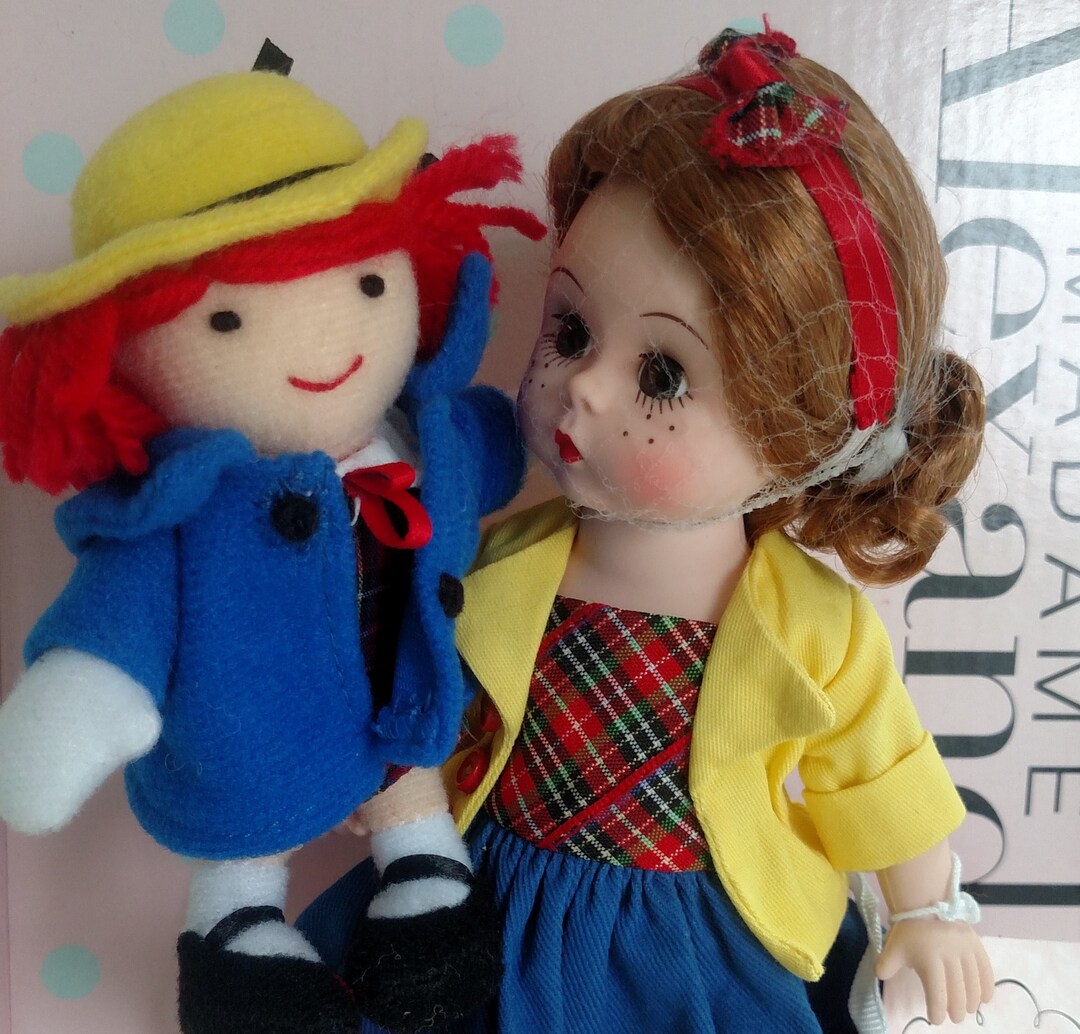 Madeline and Me, Articulated, HTF, Madame Alexander, 8 Doll, Felt ...
