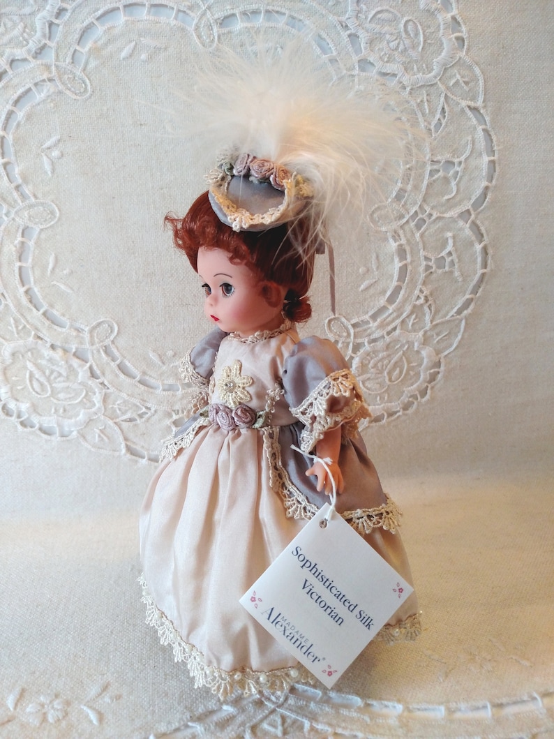 Sophisticated Silk Victorian Htf Madame Alexander Vintage Etsy