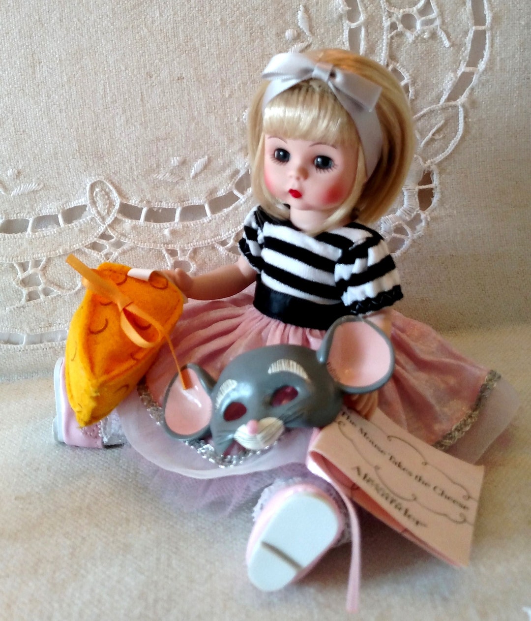 The Mouse Takes the Cheese, BK, HTF, Madame Alexander, 8 Doll, Mouse ...