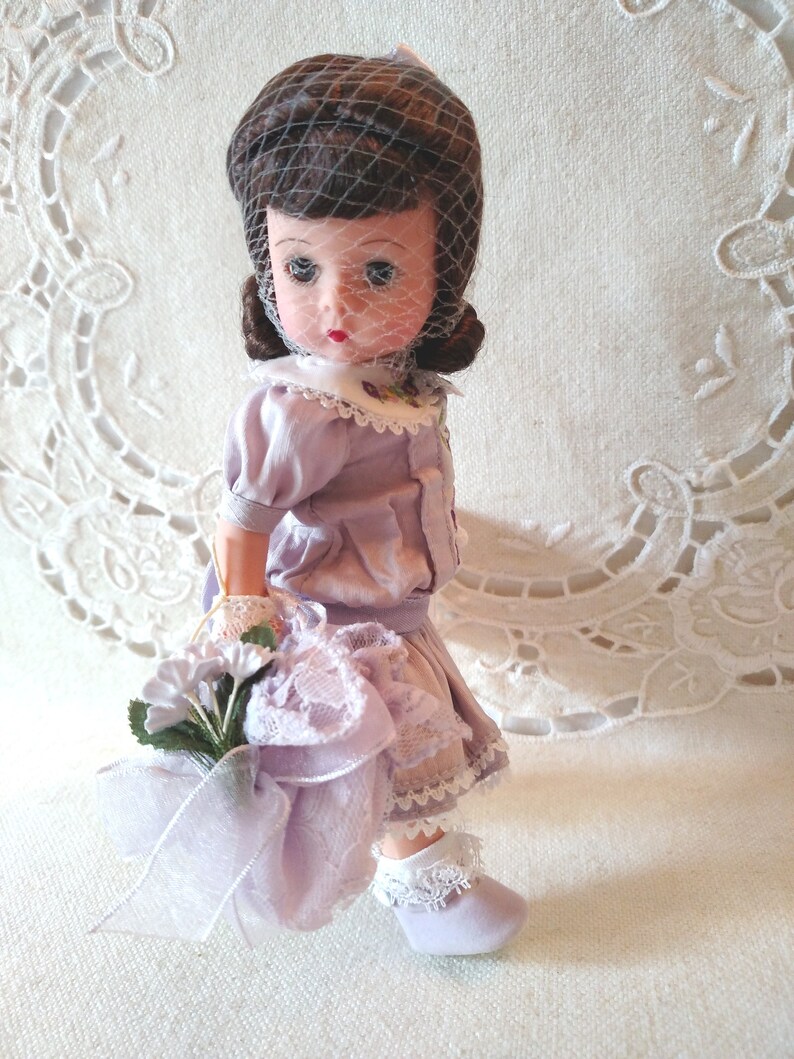 Silk Garden Flower Htf Madame Alexander 8 Doll Silk Etsy
