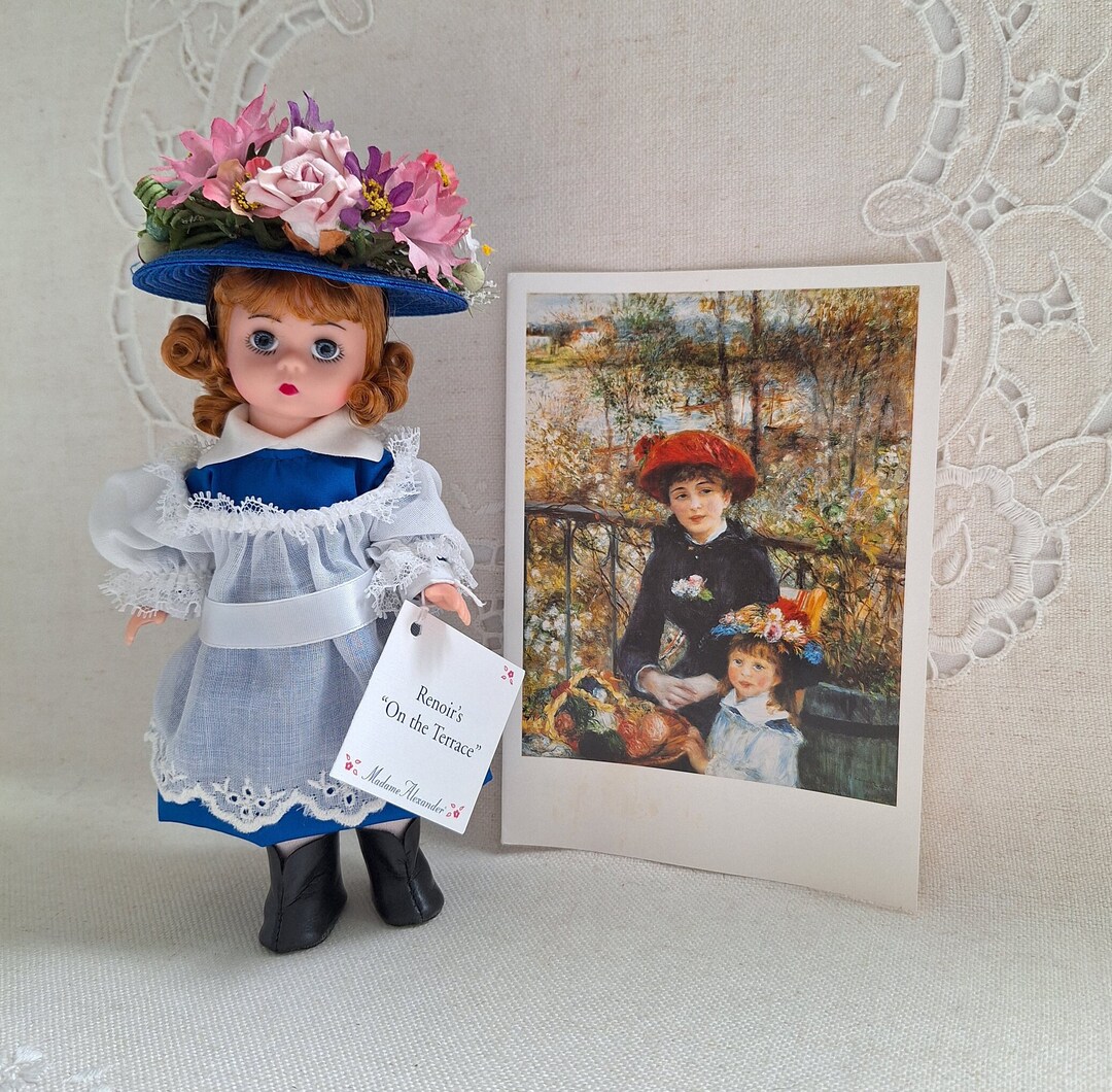 Renoirs On The Terrace Two Sisters Htf Madame Alexander Vintage 8
