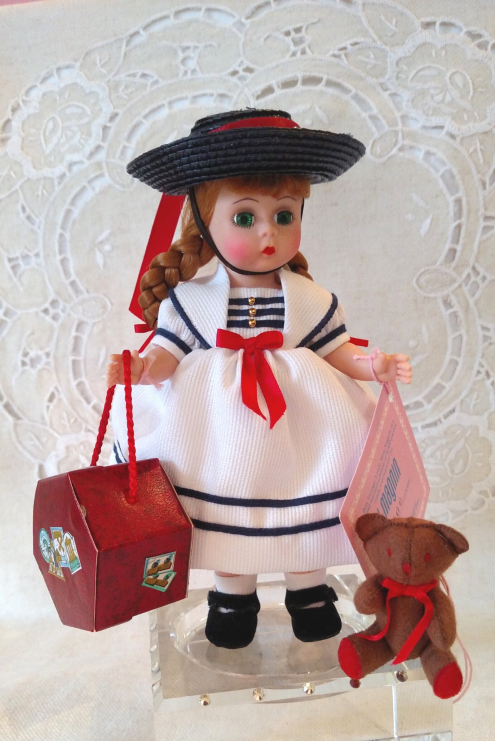Bon Voyage Little Miss Magnin, LE, Madame Alexander, 8" Doll, 1993 Only ...