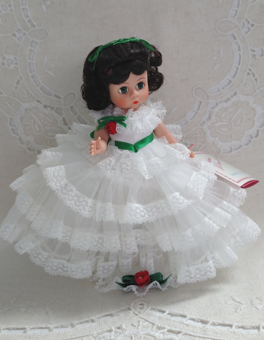 Scarlett, Ann Rast Stand, #631, Madame Alexander, Vintage 8" Doll ...