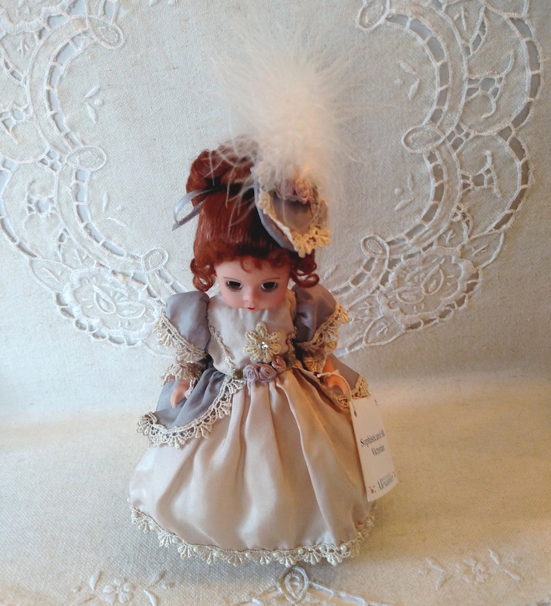 Sophisticated Silk Victorian Htf Madame Alexander Vintage Etsy