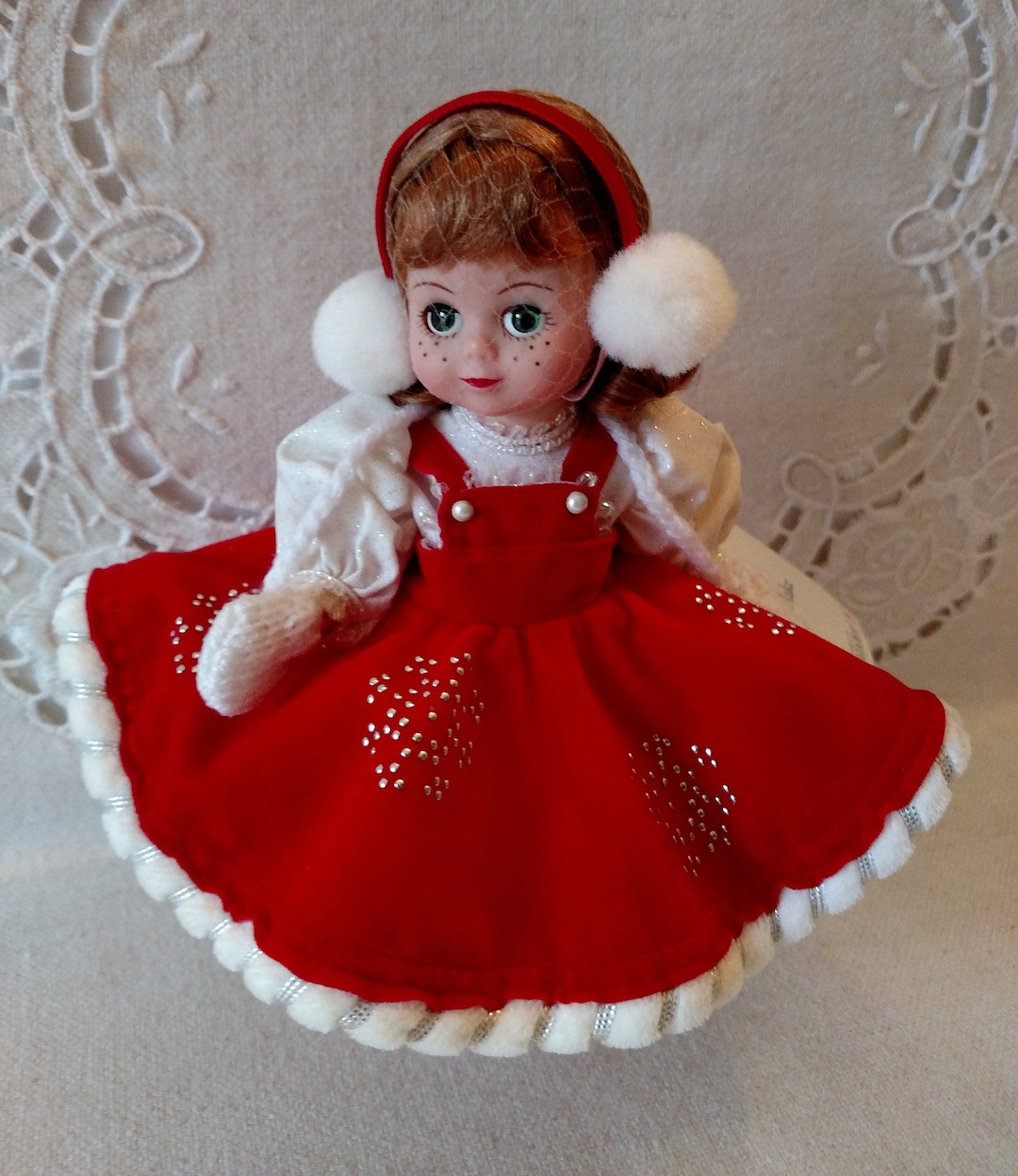 Snow Flake, Madame Alexander, Maggie Face, 8" Vintage Doll, Ice Skating ...