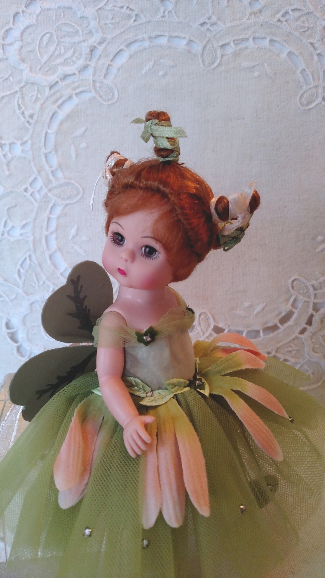 Four Leaf Clover Fairy, BK, HTF, Madame Alexander, 8" Doll, Elfin Shoes ...