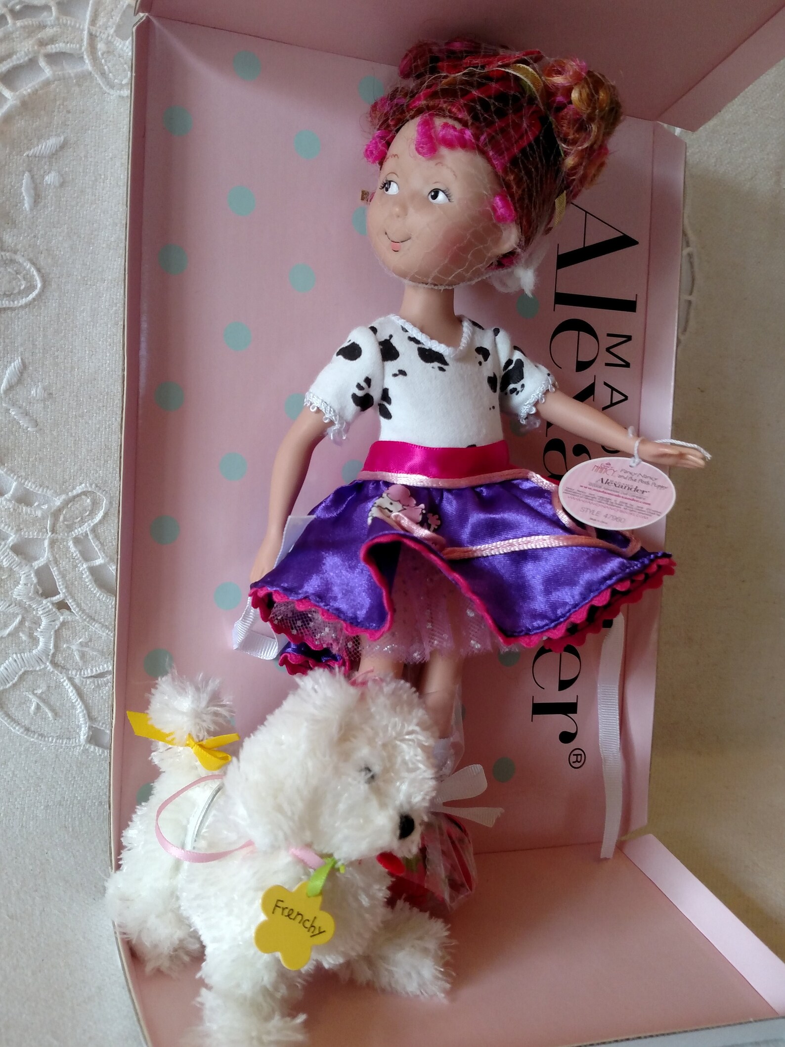 Fancy Nancy & the Posh Puppy, NRFB, Madame Alexander, 9" Doll, Frenchy ...
