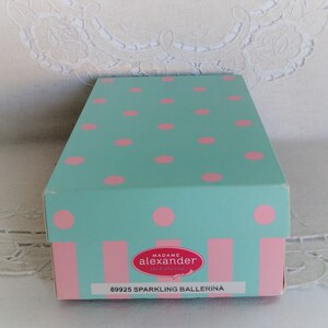 Sparkling Ballerina, HTF, Articulated, Madame Alexander, 8" Doll ...