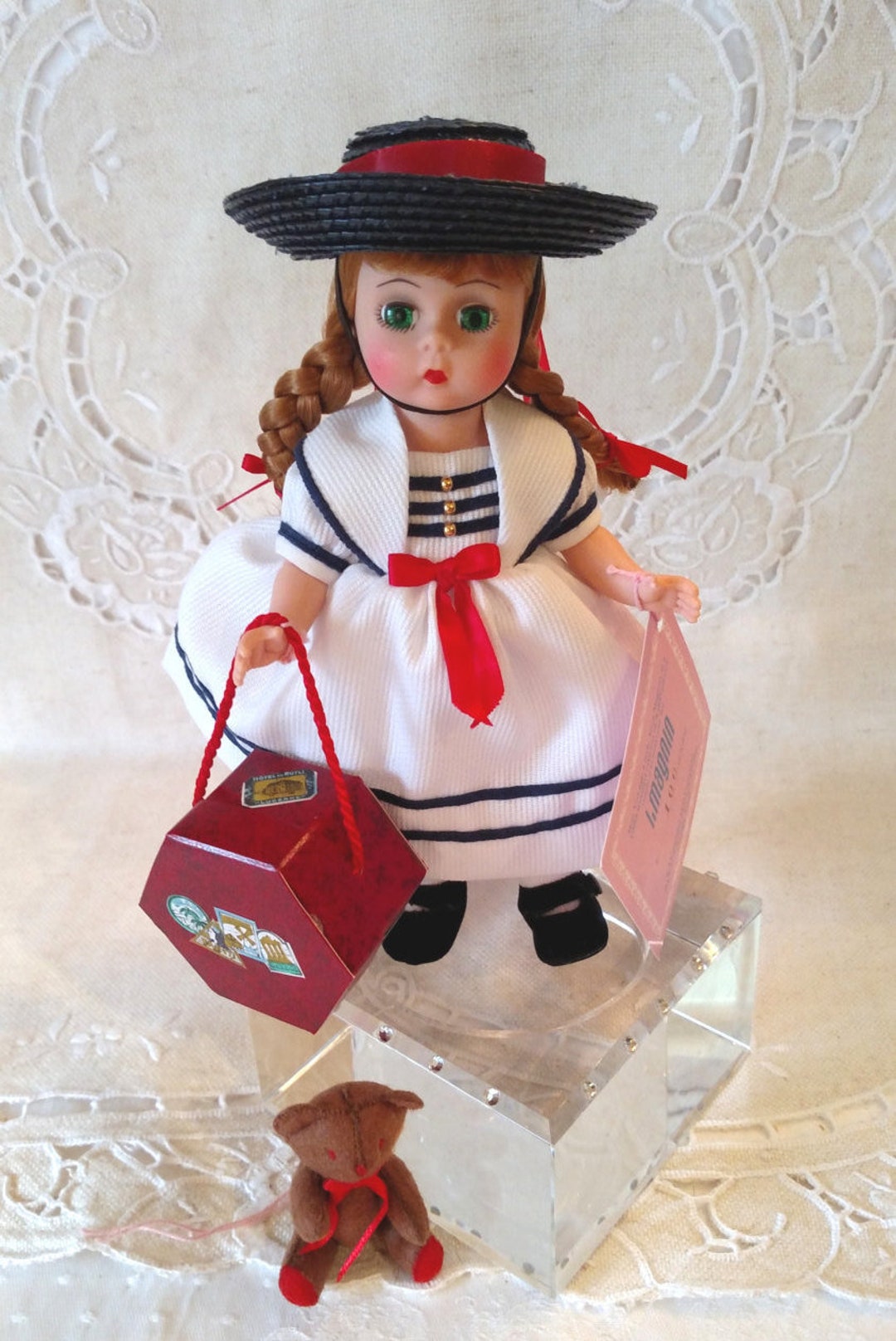 Bon Voyage Little Miss Magnin, LE, Madame Alexander, 8" Doll, 1993 Only ...