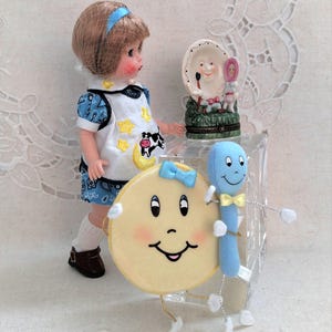 Hey Diddle Diddle, Limoges Box, HTF, Madame Alexander, 8" Doll, Dish ...