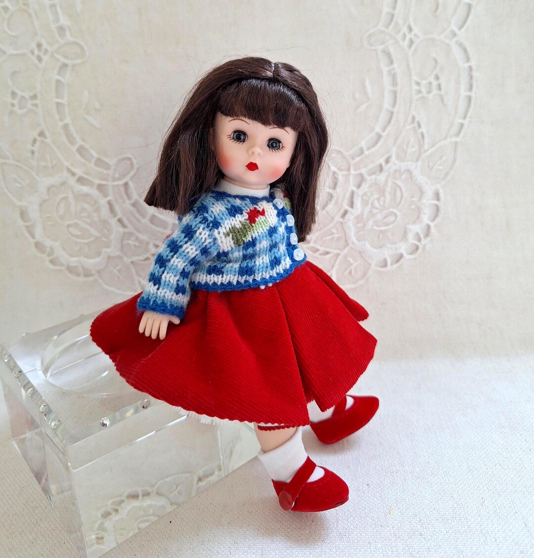 American Sweetheart, HTF, Madame Alexander, 8" Doll, Hat Accessory, Box ...