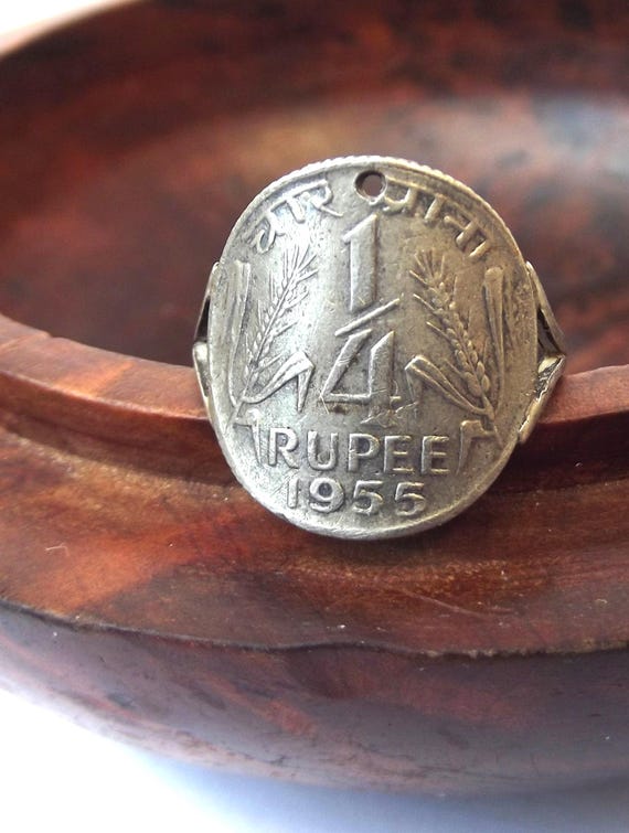 Indian Rupee Coin Made Of