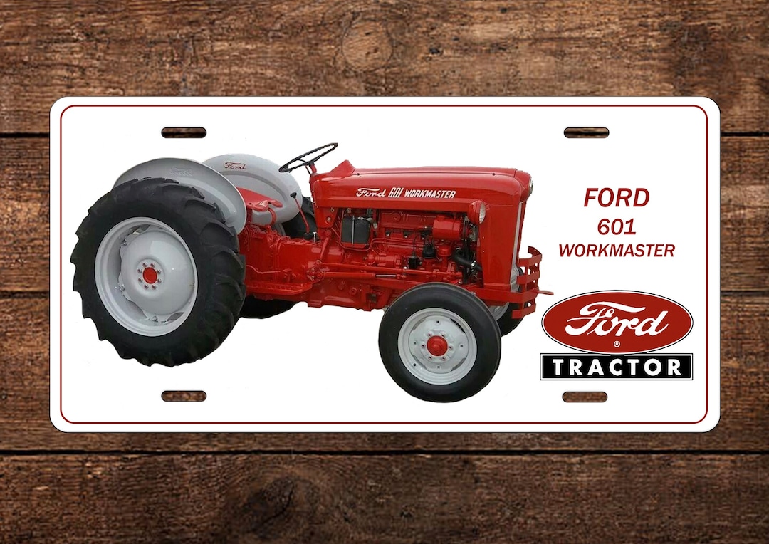 Ford Tractor 601 Workmaster License Plate - Etsy