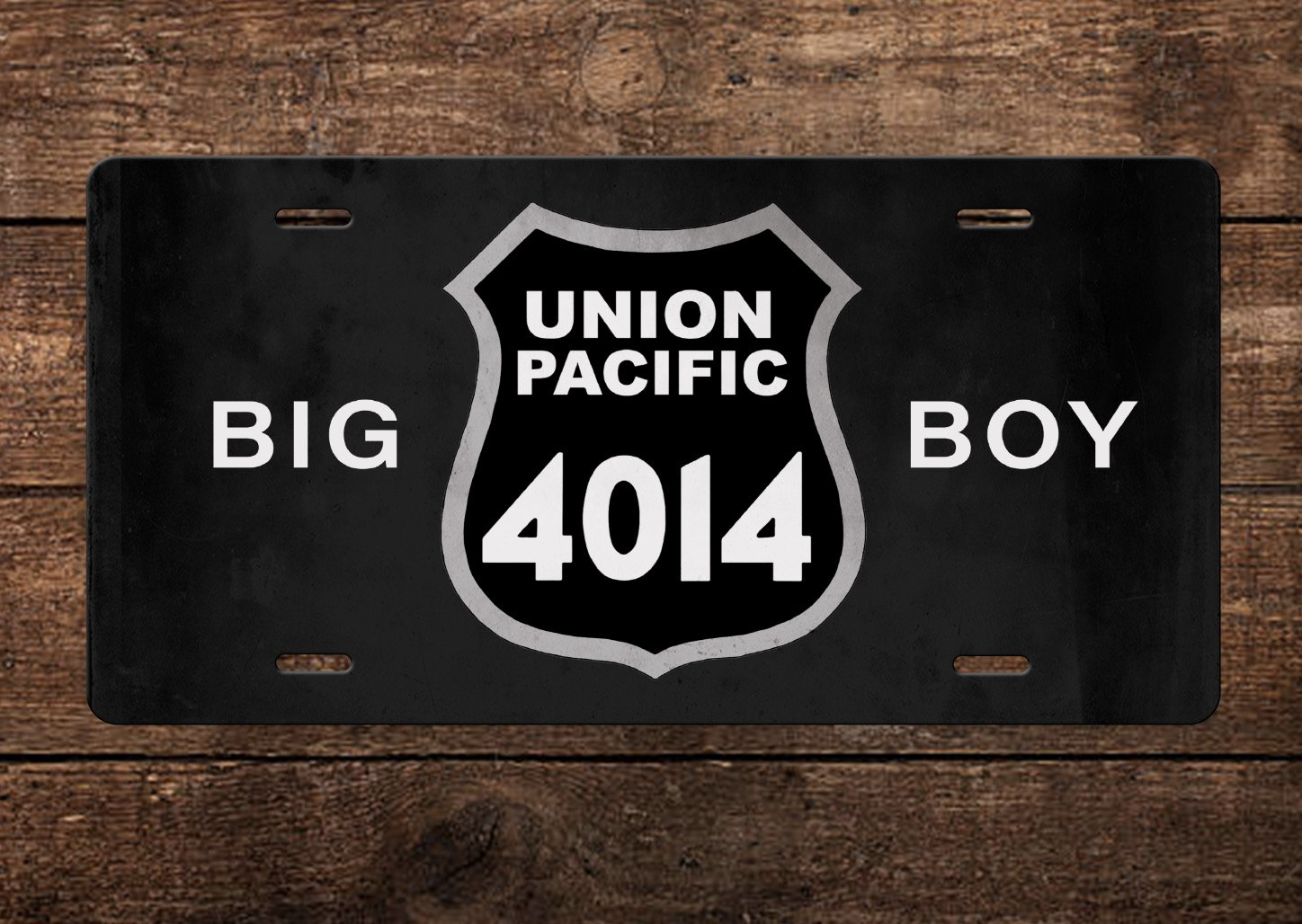 Union Pacific 4014 "big Boy" Locomotive License Plate - Etsy