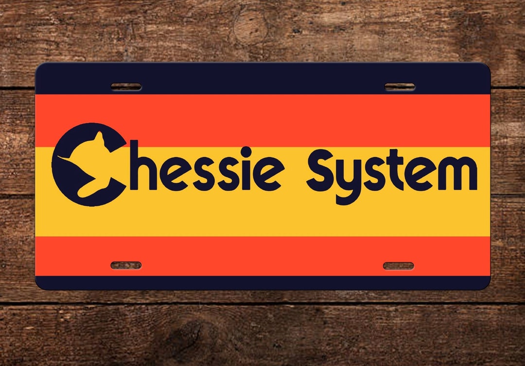 Chessie System License Plate - Etsy