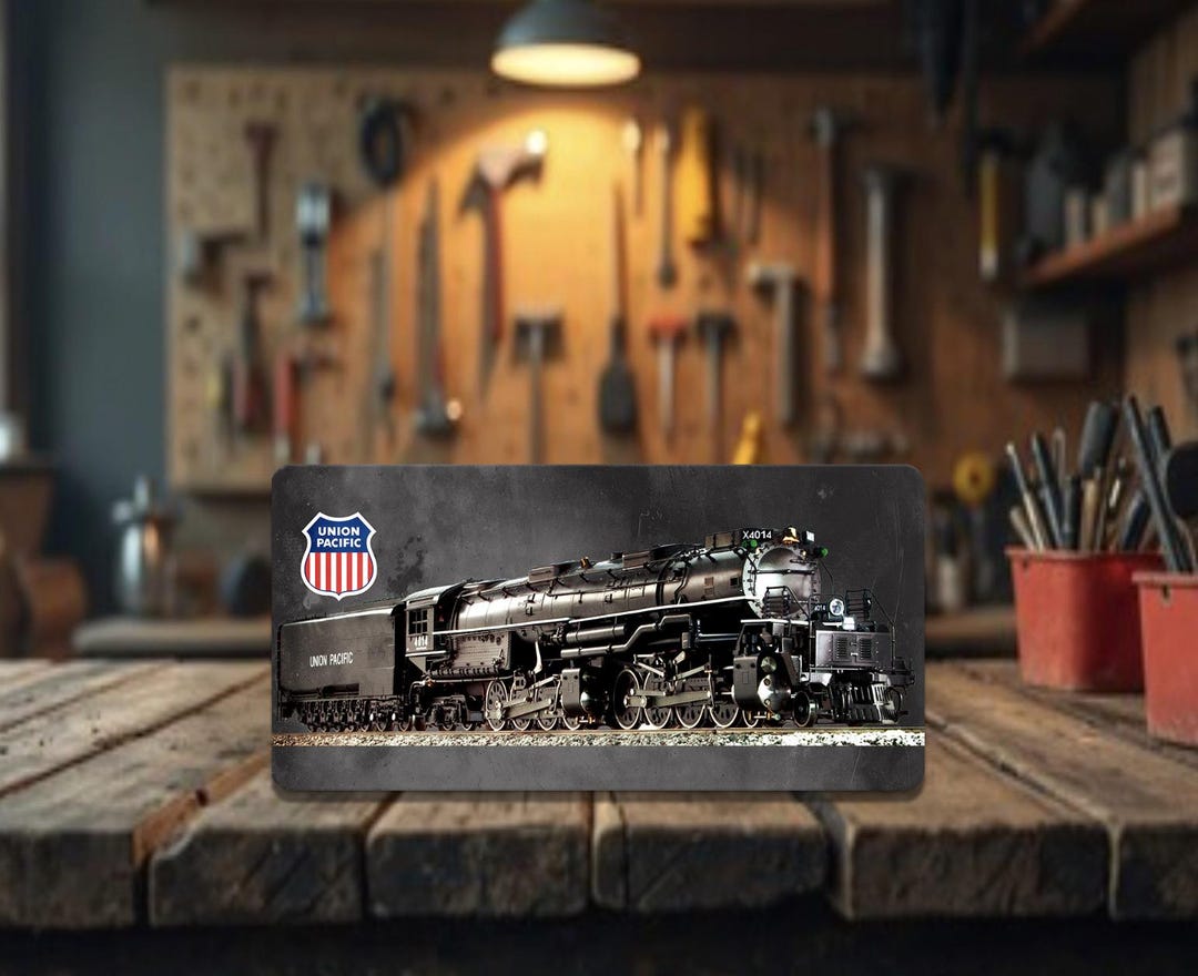 Union Pacific "big Boy" 4014 Desktop Plate - Etsy