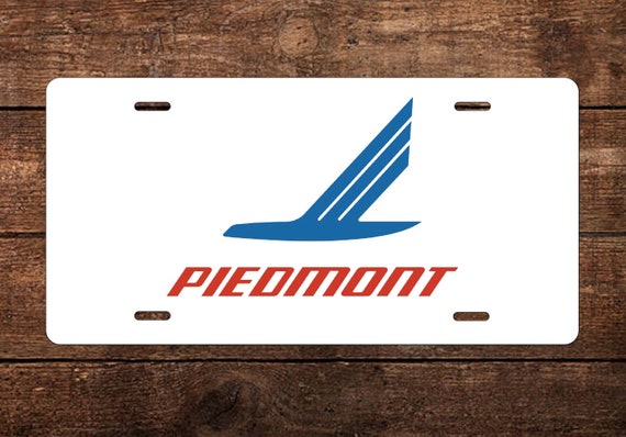Piedmont Airlines Speedbird License Plate | Etsy