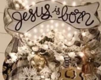 Jesus Tree Topper - Etsy