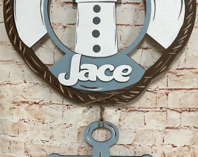 Nautical Life Preserver Lighthouse and Anchor Hospital Baby - Etsy