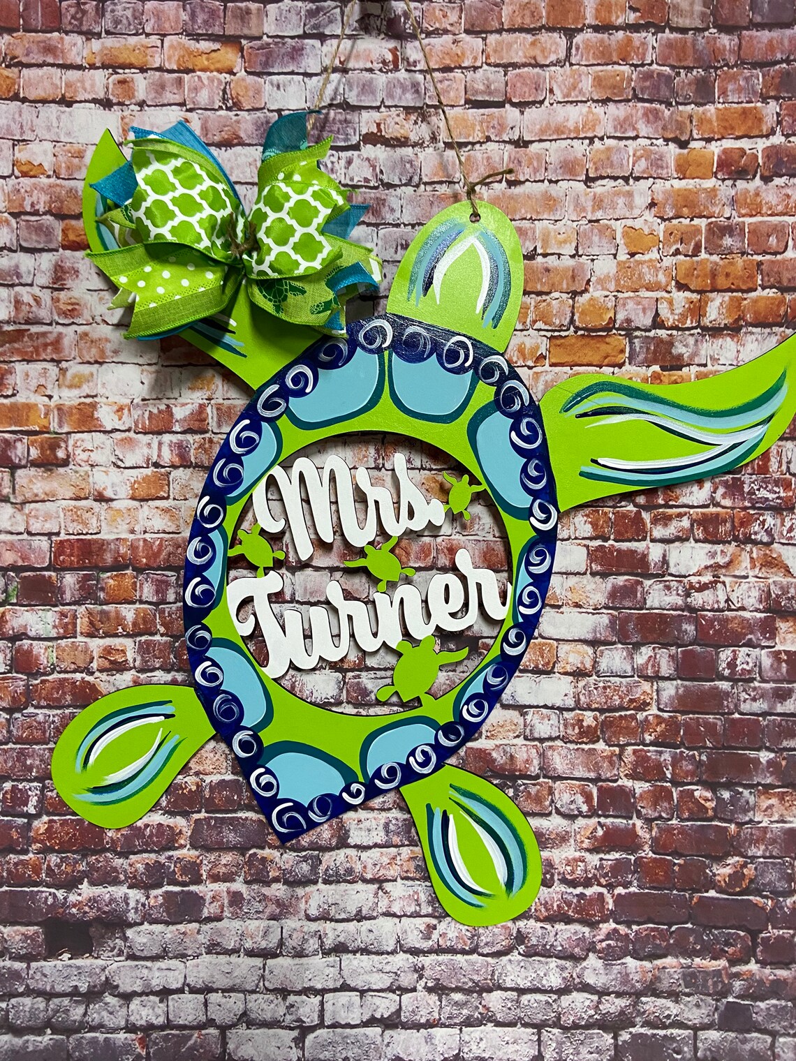 Turtle Door Hanger - Etsy