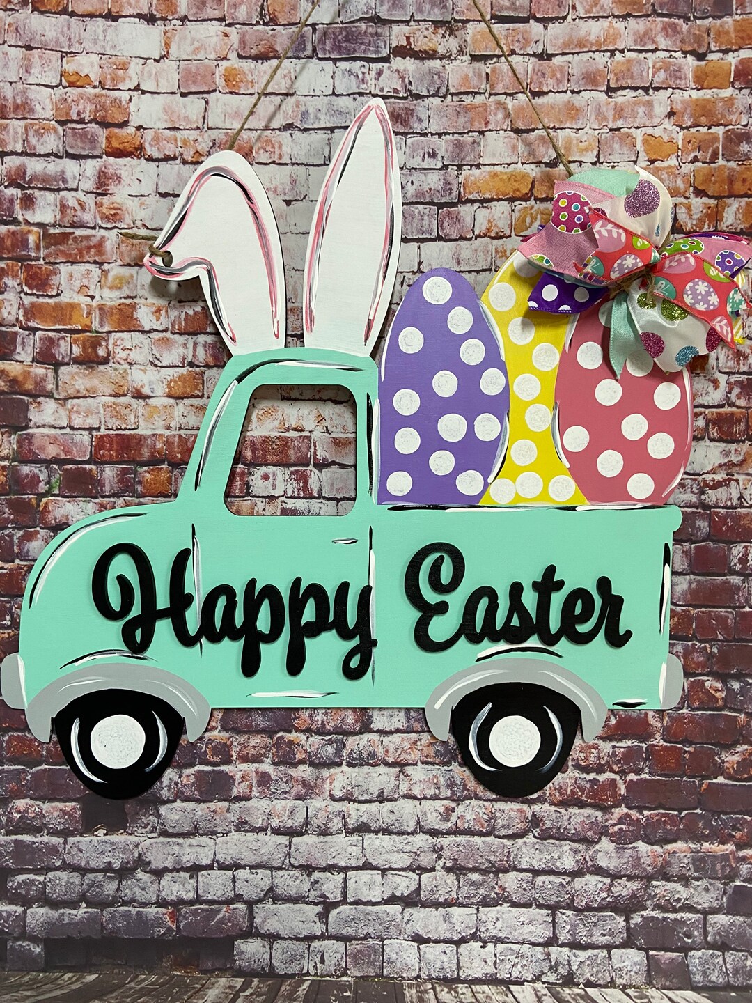 Truck Happy Easter - Etsy