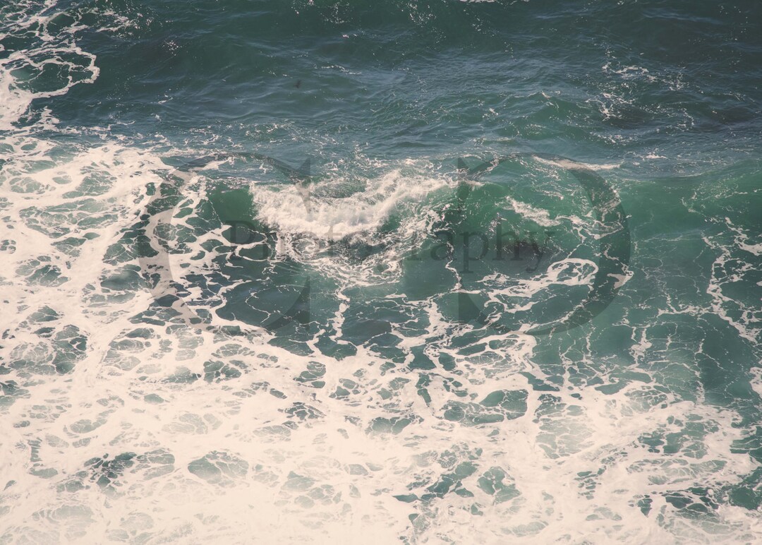 Ocean Waves-photography-digital Download-royalty Free-stock Image ...