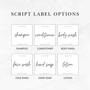 Refillable Shampoo, Conditioner, Face Wash, Body Wash, Hand Soap ...