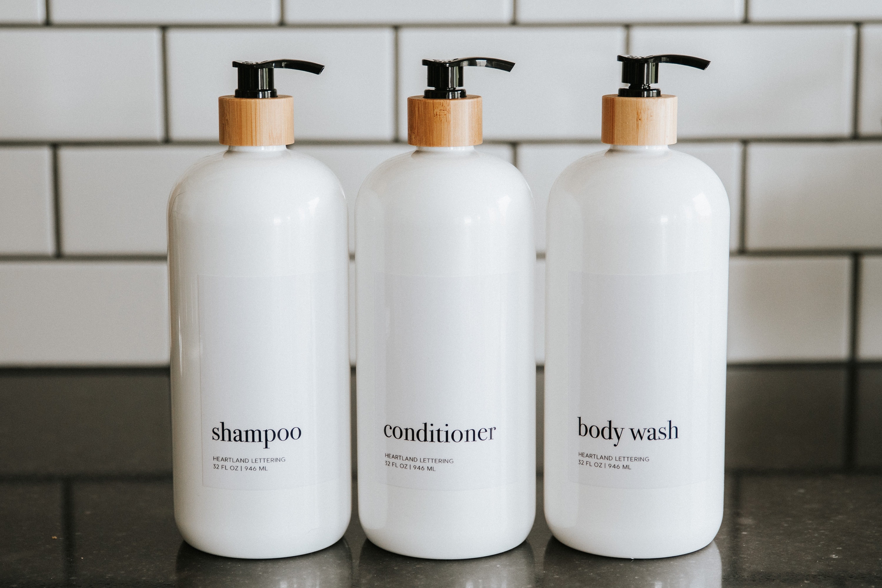 Cool Shampoo Bottles
