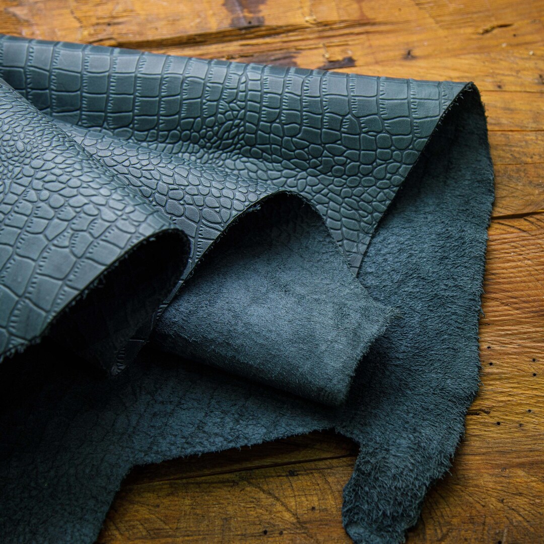 Crocodile Embossed Cow Hide Leather,crocodile Purse,bags Hide,embossed ...