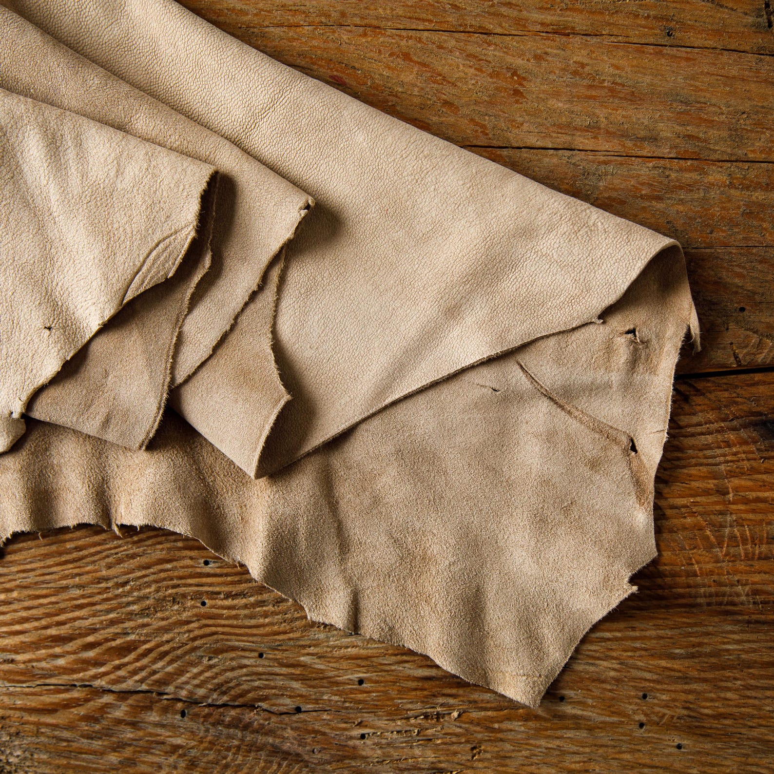 Natural Beige Goat Suede, Genuine Goatskin Suede, Thickness 0,5-0.8 Mm ...
