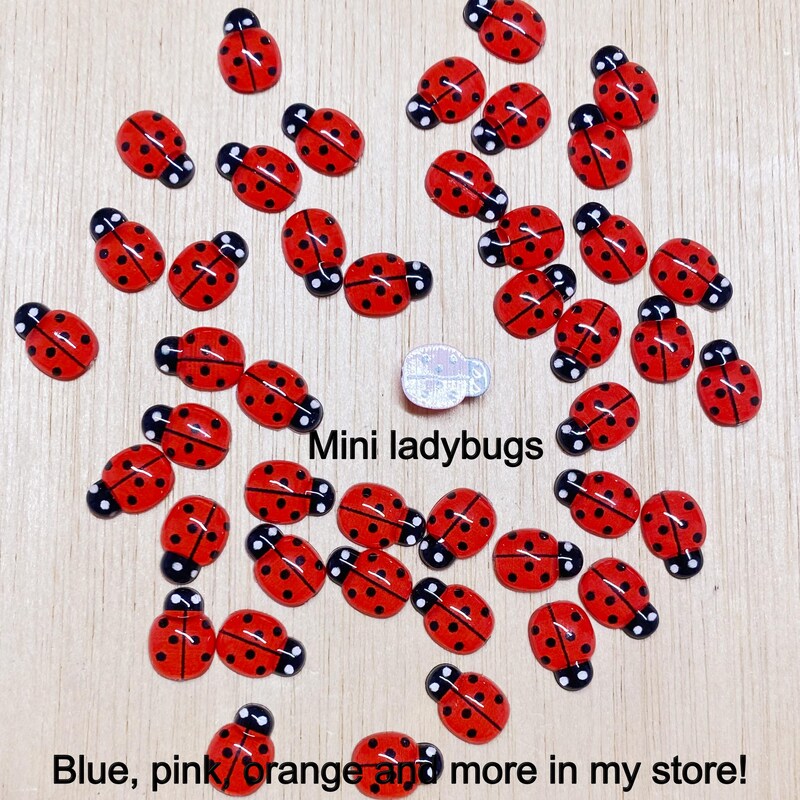 Ladybug Beads - Etsy