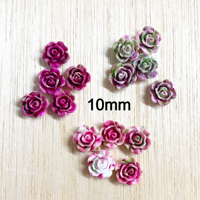 Flat Back Cabochon Flowers - Etsy