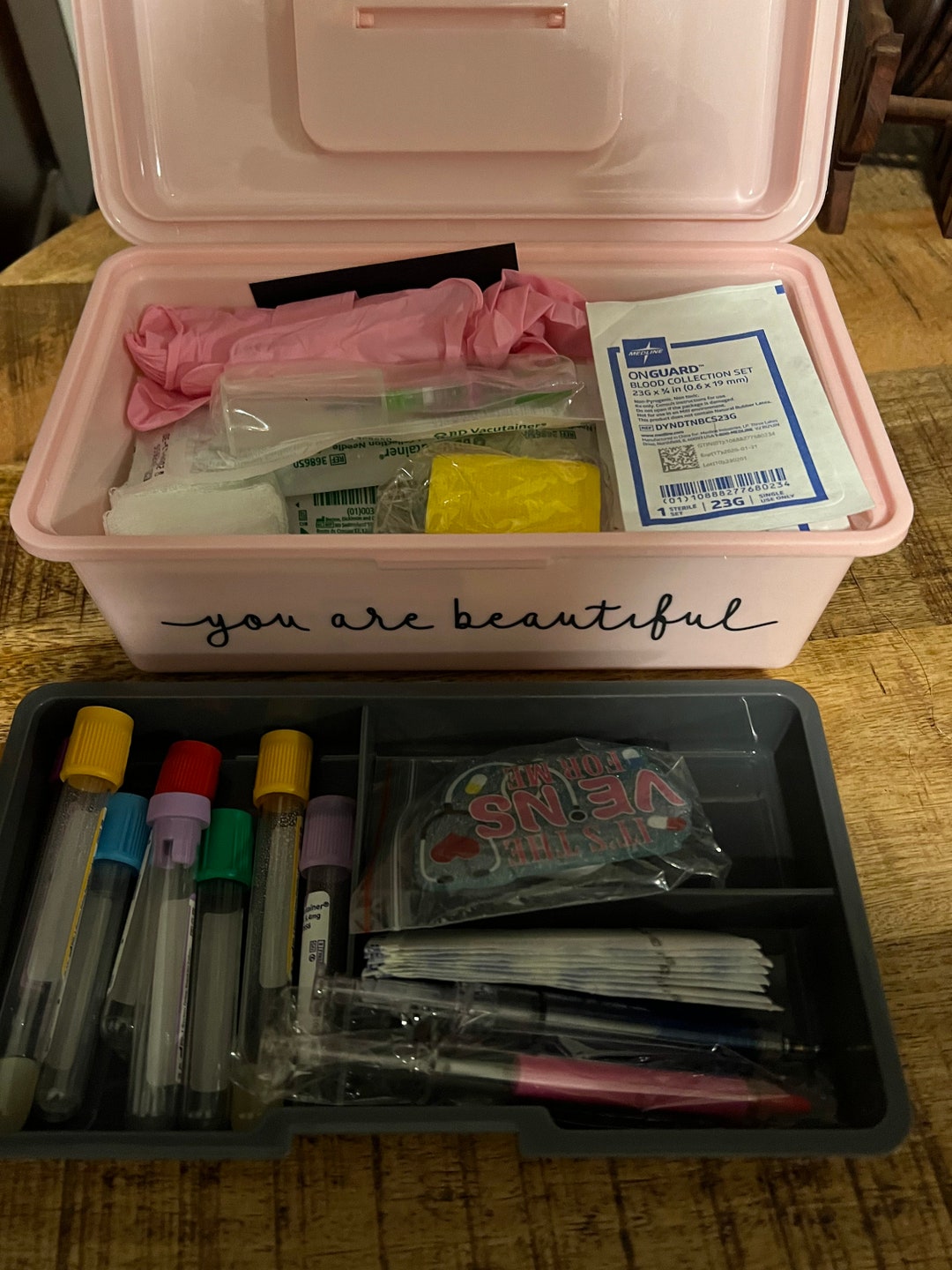 Complete Phlebotomy Practice Kit for Aspiring Phlebotomists and Nursing ...