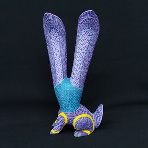 Beautiful Oaxacan Wood Carving Rabbit Alebrije. Mexican Folk Art - Etsy