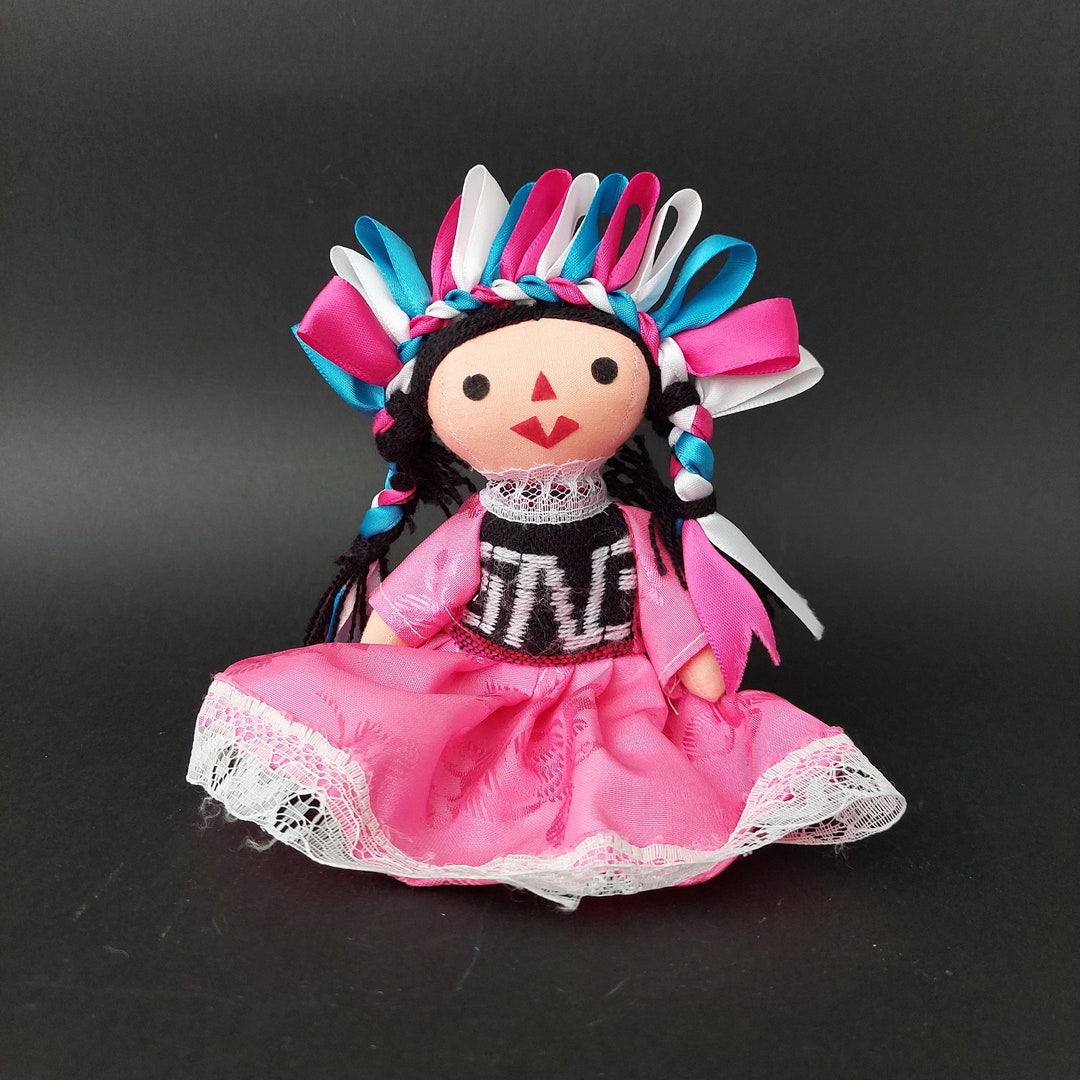 Beautiful Otomi Cloth Doll Lele From Queretaro. Mexican Folk Art - Etsy