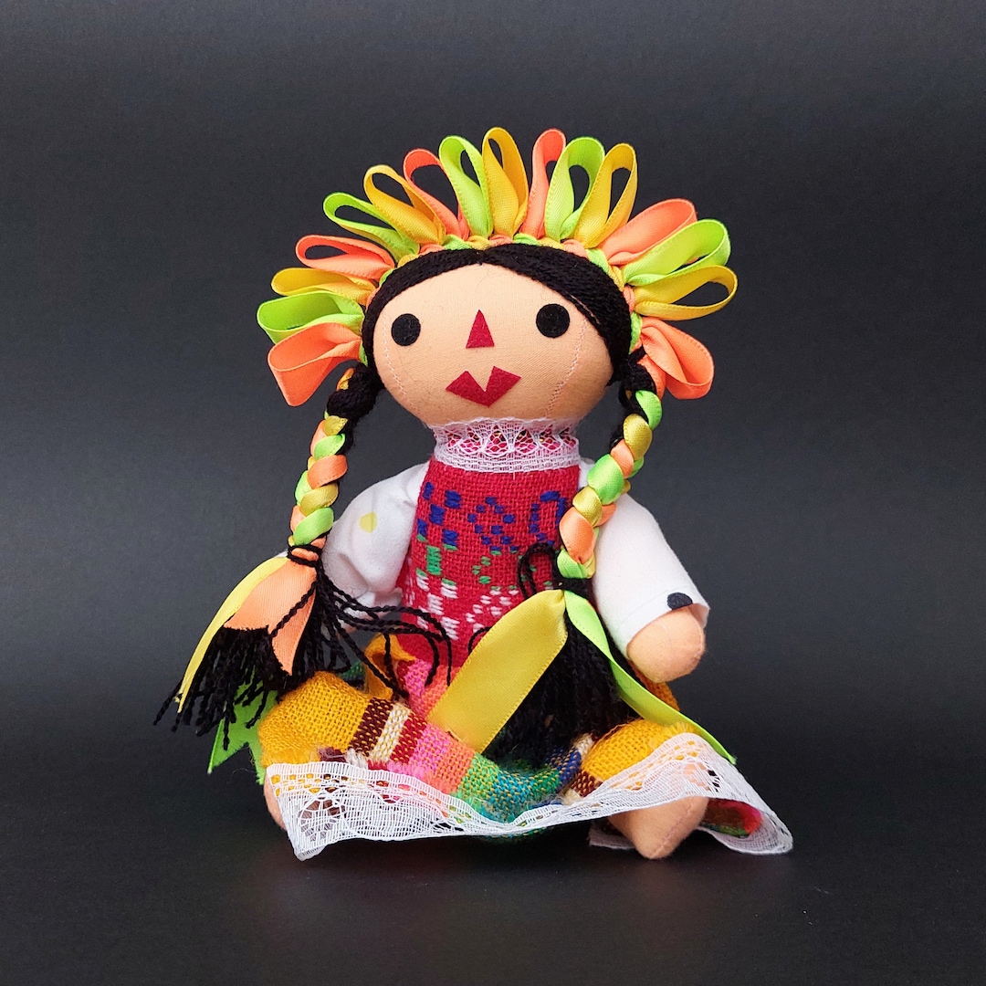 Nice Otomi Cloth Doll Lele From Queretaro. Mexican Folk Art - Etsy