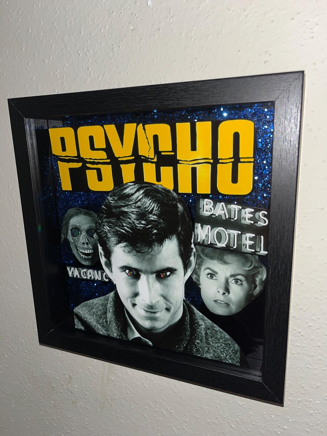 Psycho 3D 9x9 Shadowbox Art - Etsy