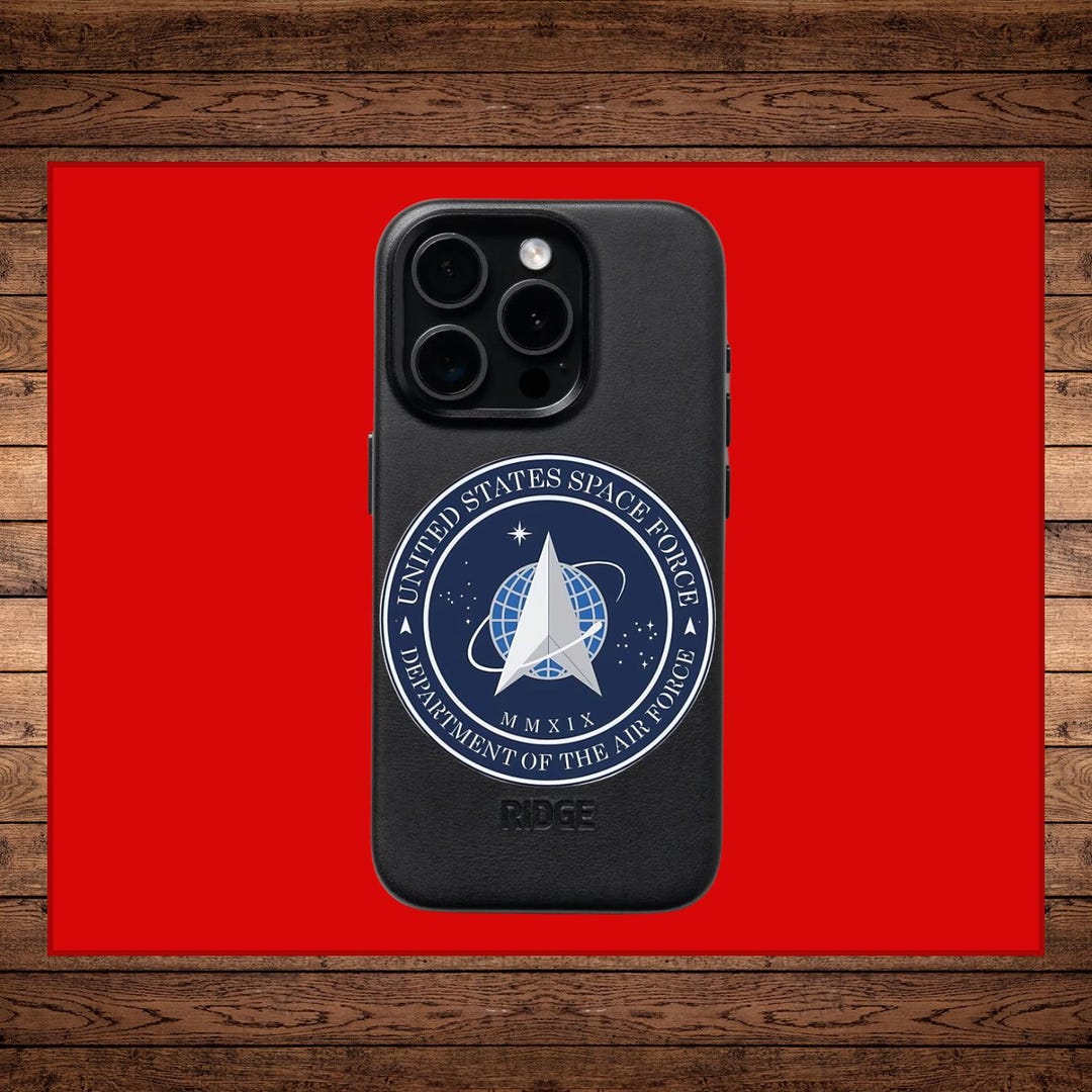 3" Round Space Force Sticker – Waterproof Vinyl Military Decal for ...