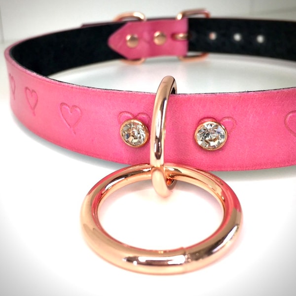 Pink Submissive Collars - Etsy