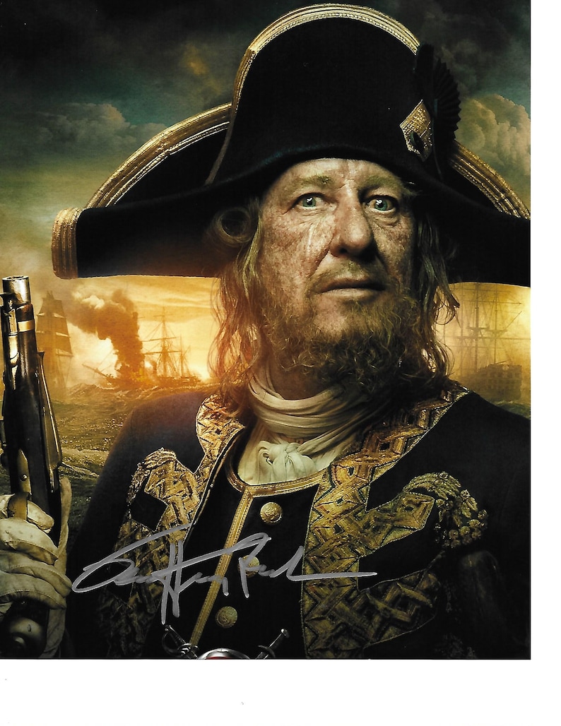 Longtime Actor GEOFFREY RUSH Autographed 8x10 Pic - Etsy