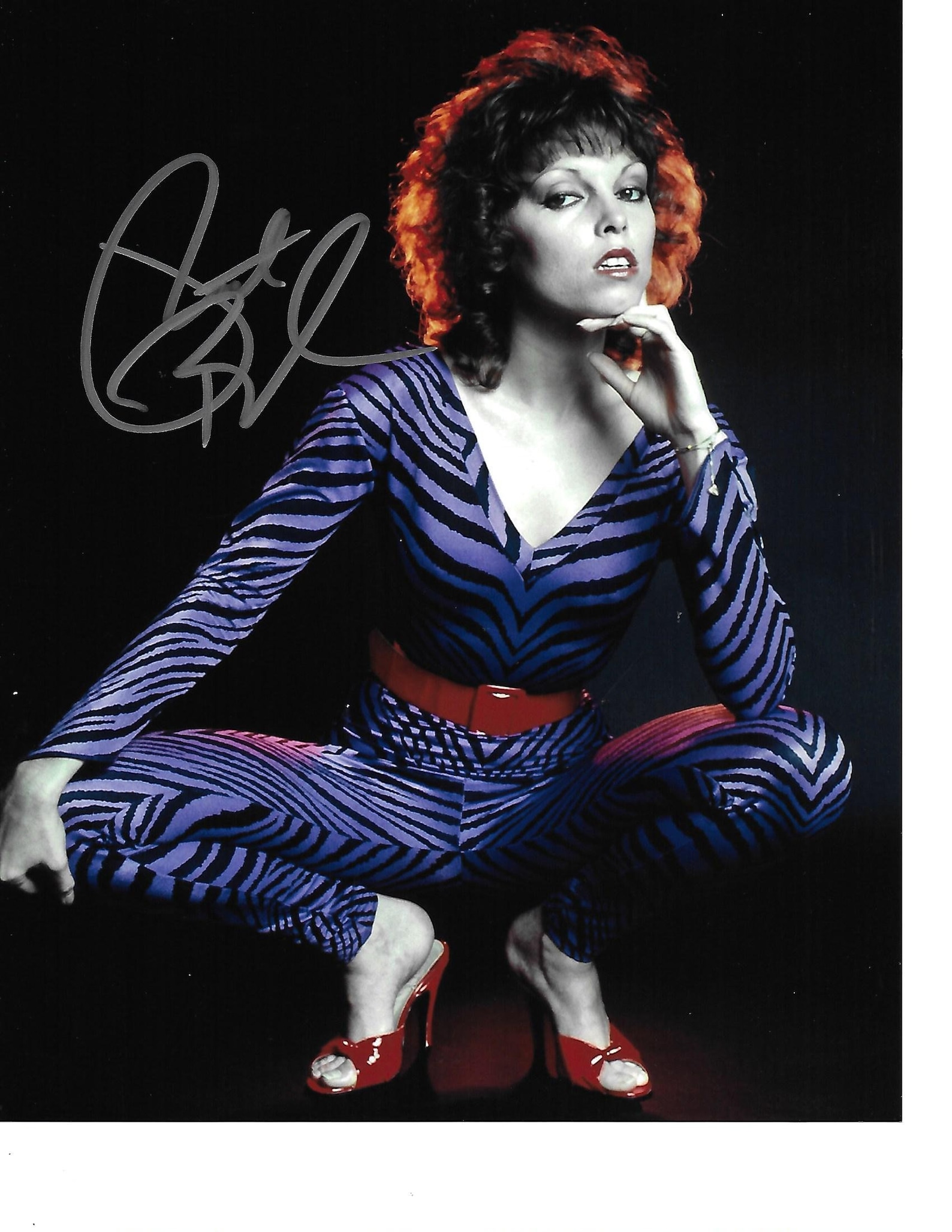 Iconic Female Rocker PAT BENATAR Awesome Vintage Autographed 8x10 Photo ...