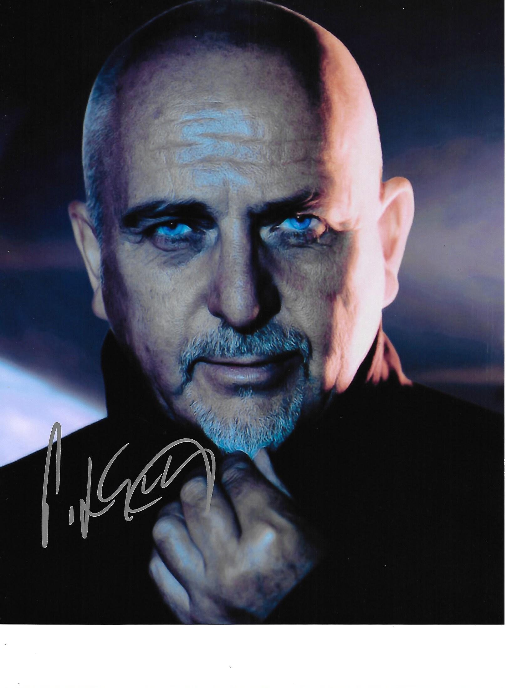 Iconic Singer-songwrtier-entertainer PETER GABRIEL All Time Rocker ...