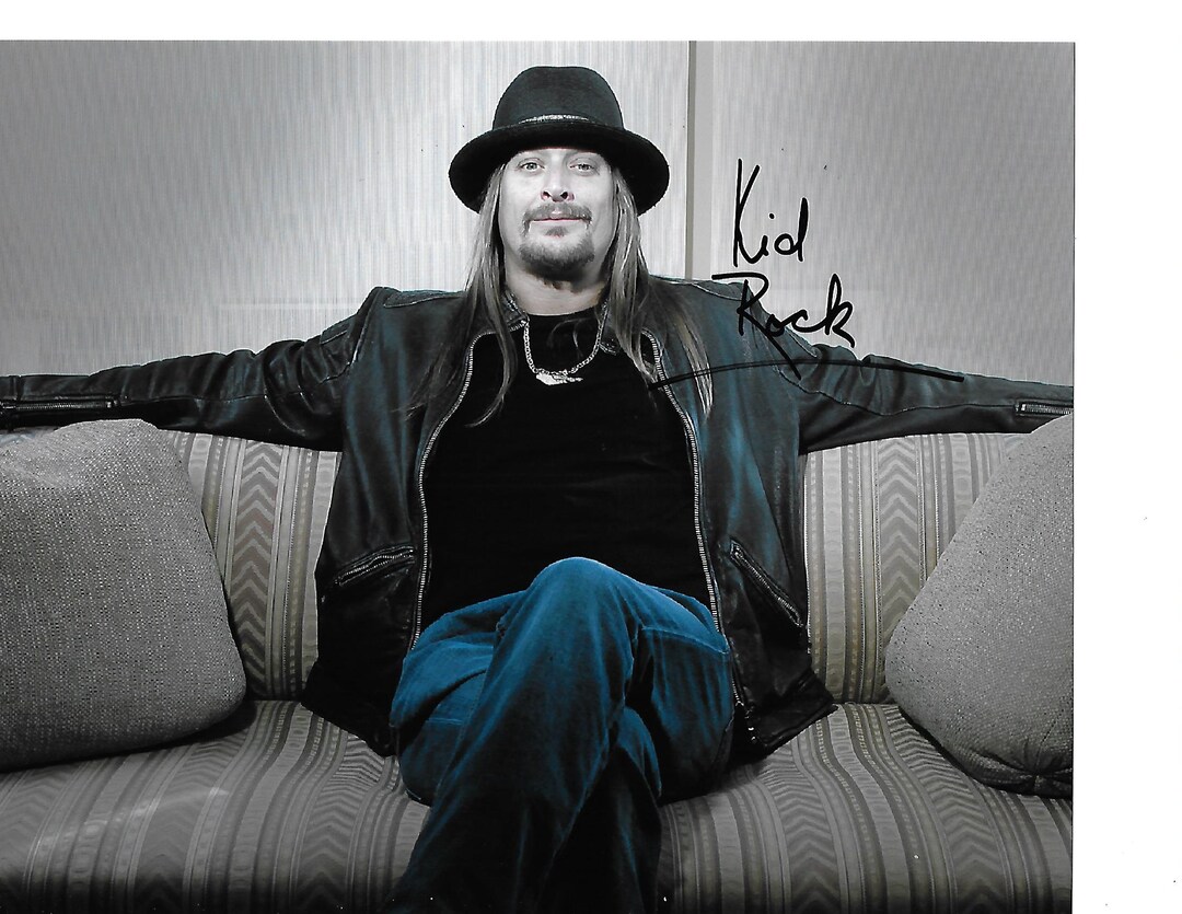 Southern Rocker KID ROCK Signed 8x10 Very Nice Promo - Etsy