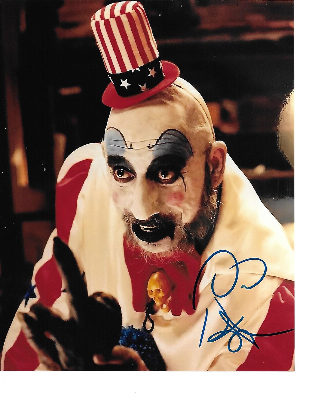 The Awesome Creepy Actor SID HAIG Nice Colorful Autographed 8x10 Promo ...